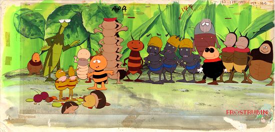 Biene Maja Cel Galerie - Maya the bee cel gallery